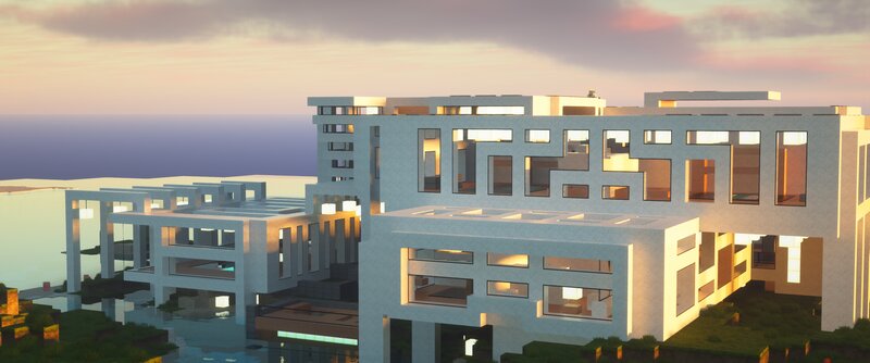 Overkill Modern House Minecraft Map