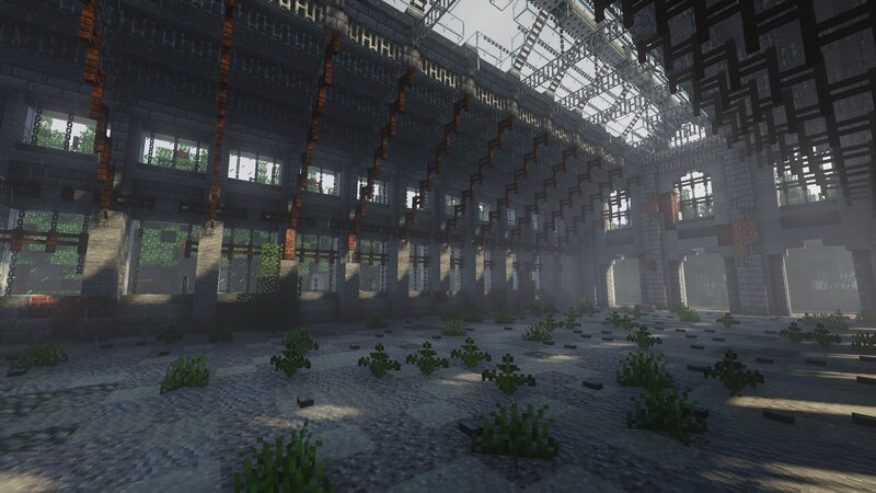 Abandoned brick factory Minecraft Map