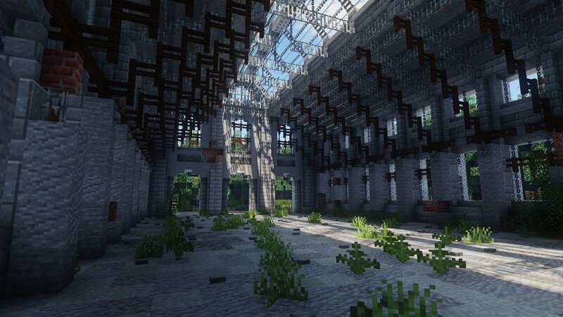 Abandoned brick factory Minecraft Map