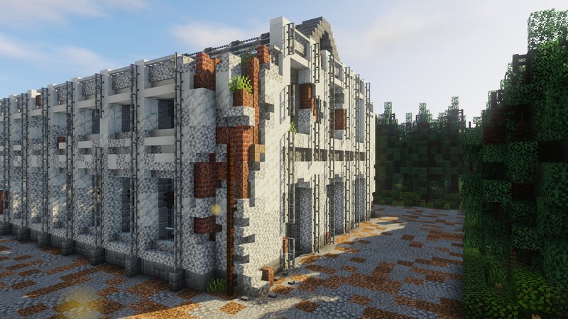 Abandoned brick factory Minecraft Map