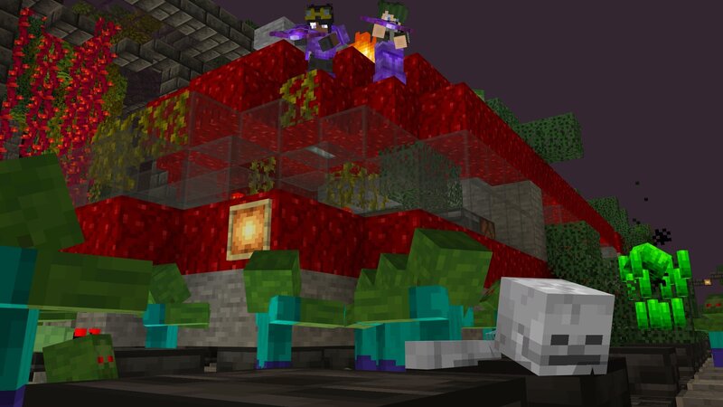 One Block Zombies - Custom Survival Map with New Zombies! Minecraft Map