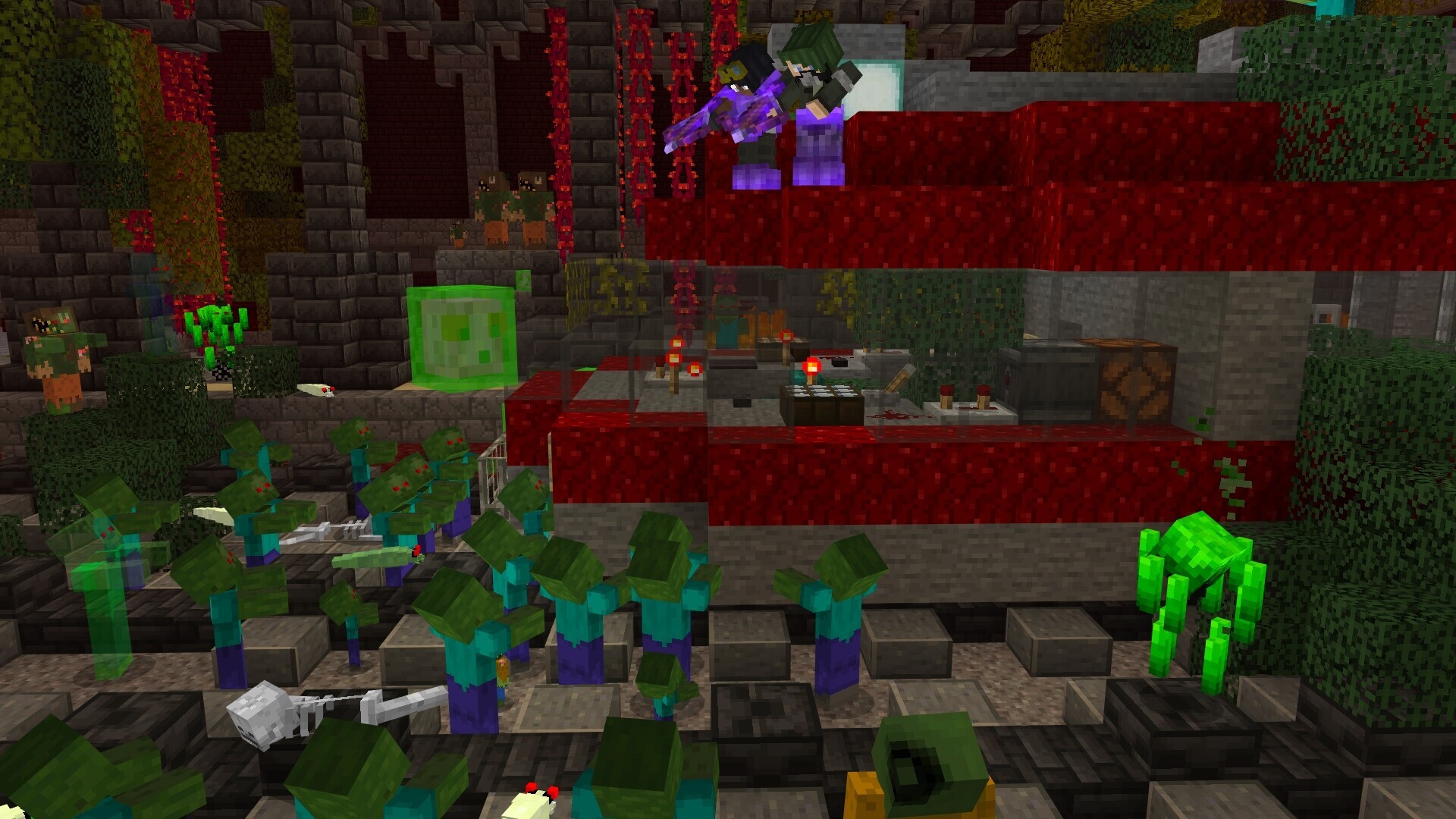 One Block Zombies - Custom Survival Map with New Zombies! Minecraft Map