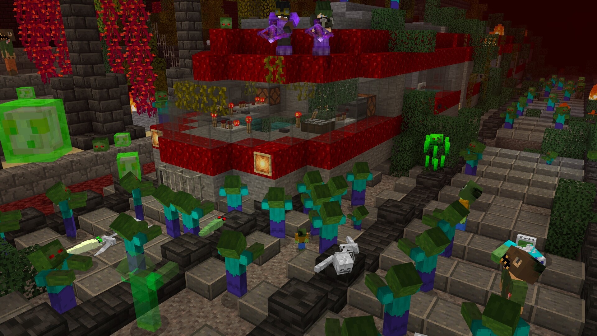 One Block Zombies - Custom Survival Map with New Zombies! Minecraft Map