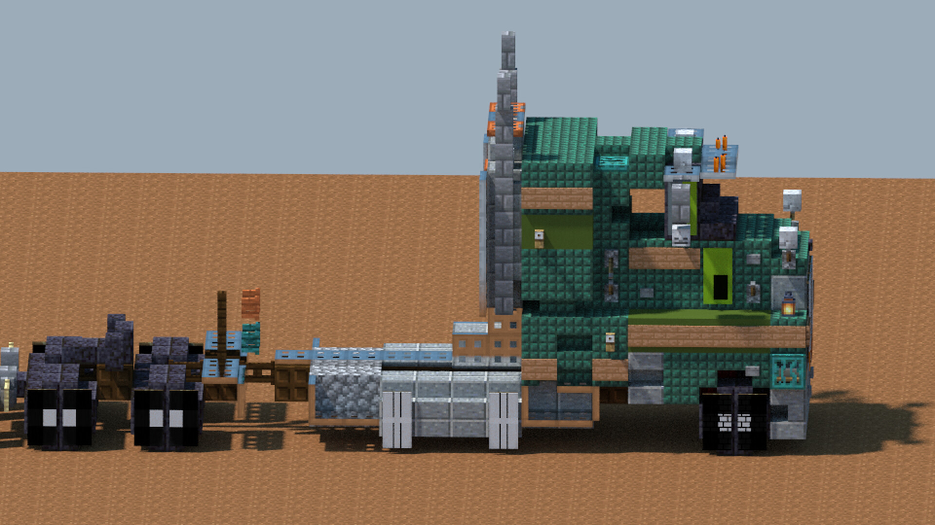 International RDC-405, Cabover truck [With Download] Minecraft Map