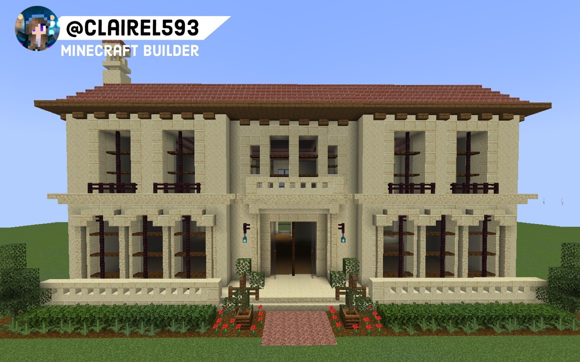Mediterranean House (schematic) Minecraft Map