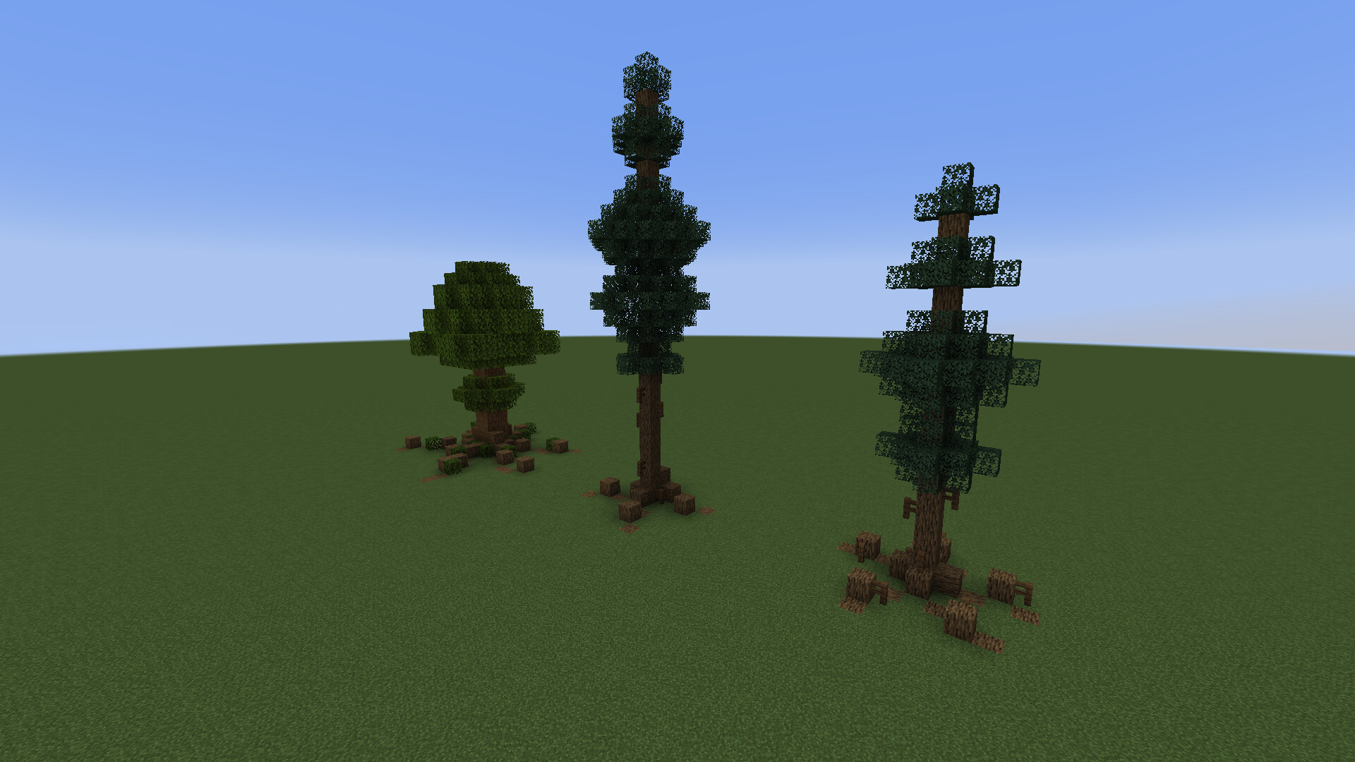 Custom Trees for Minecraft 1.19+ Java Edition Minecraft Map