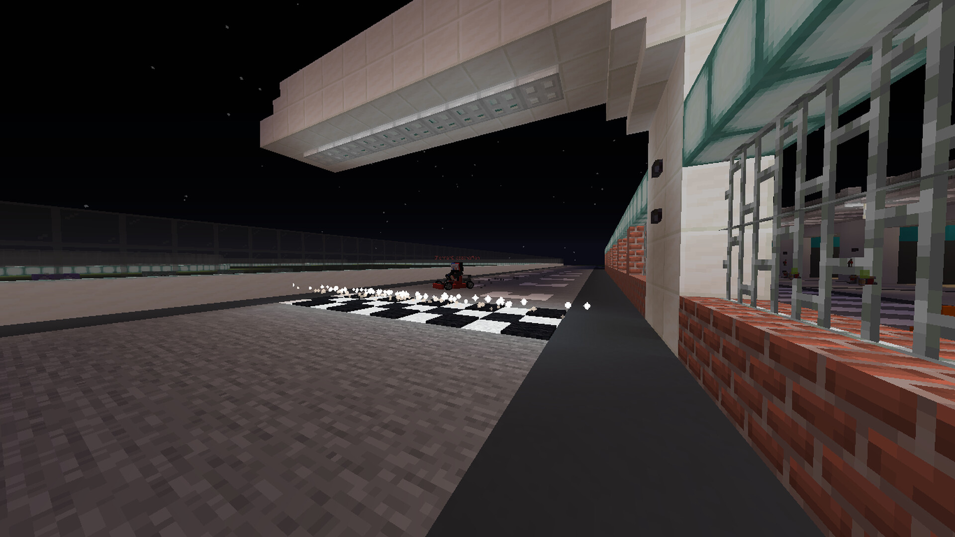 Minecraft Track Circuit for F1 & Gokart Minecraft Map