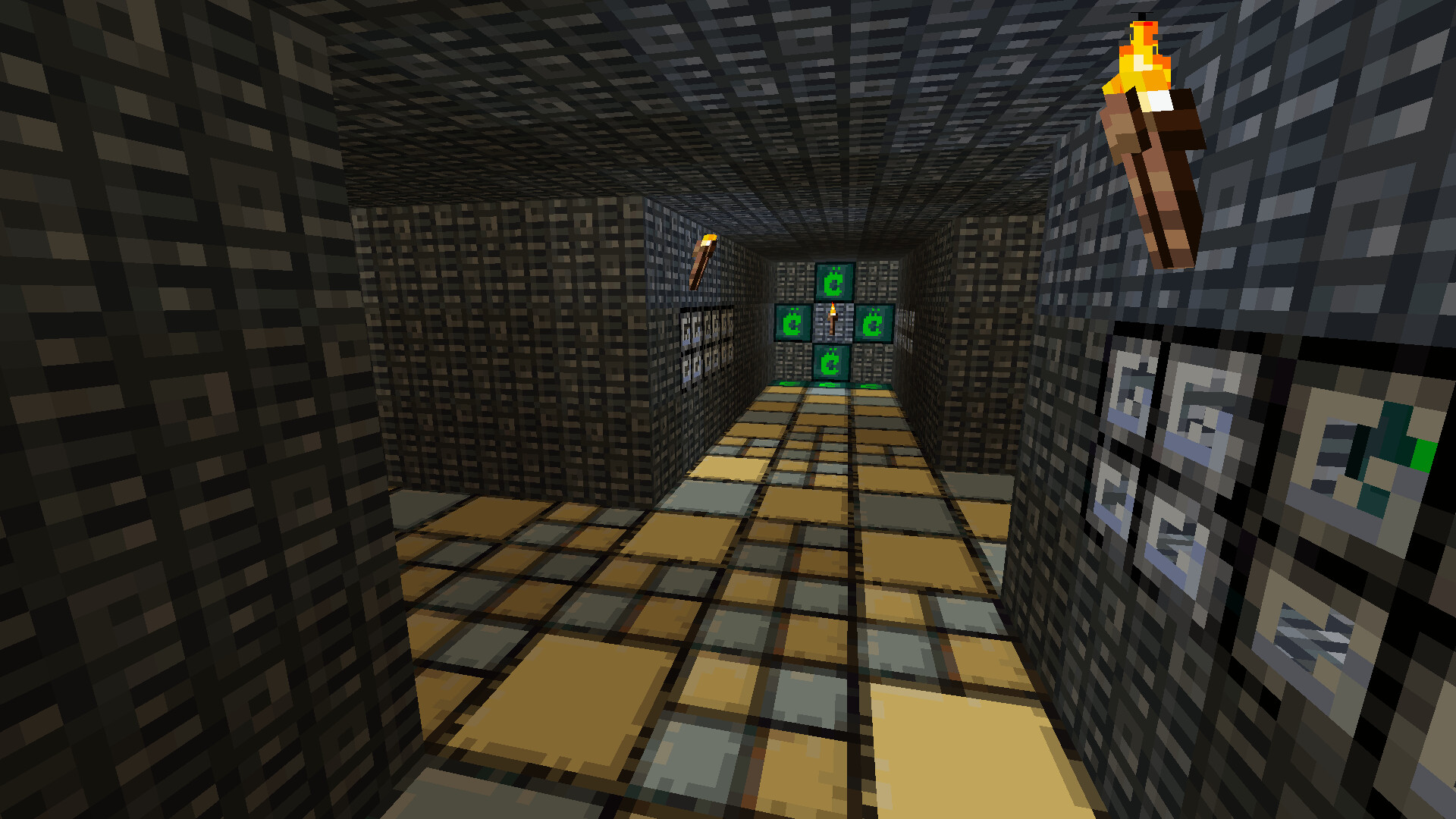 Minecraft Alpha 1.0.16_5 Version Hub Wolrd recreation. Minecraft Map