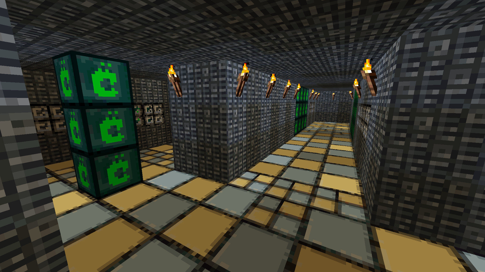 Minecraft Alpha 1.0.16_5 Version Hub Wolrd recreation. Minecraft Map