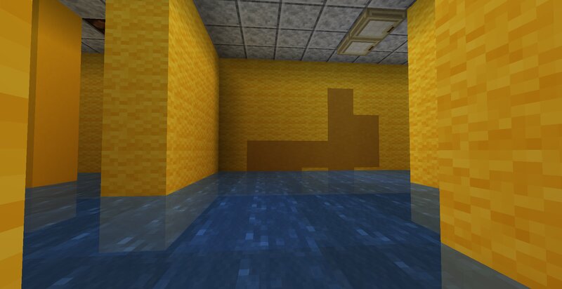 Backrooms Level 0.111 " Water Damage " Minecraft Map