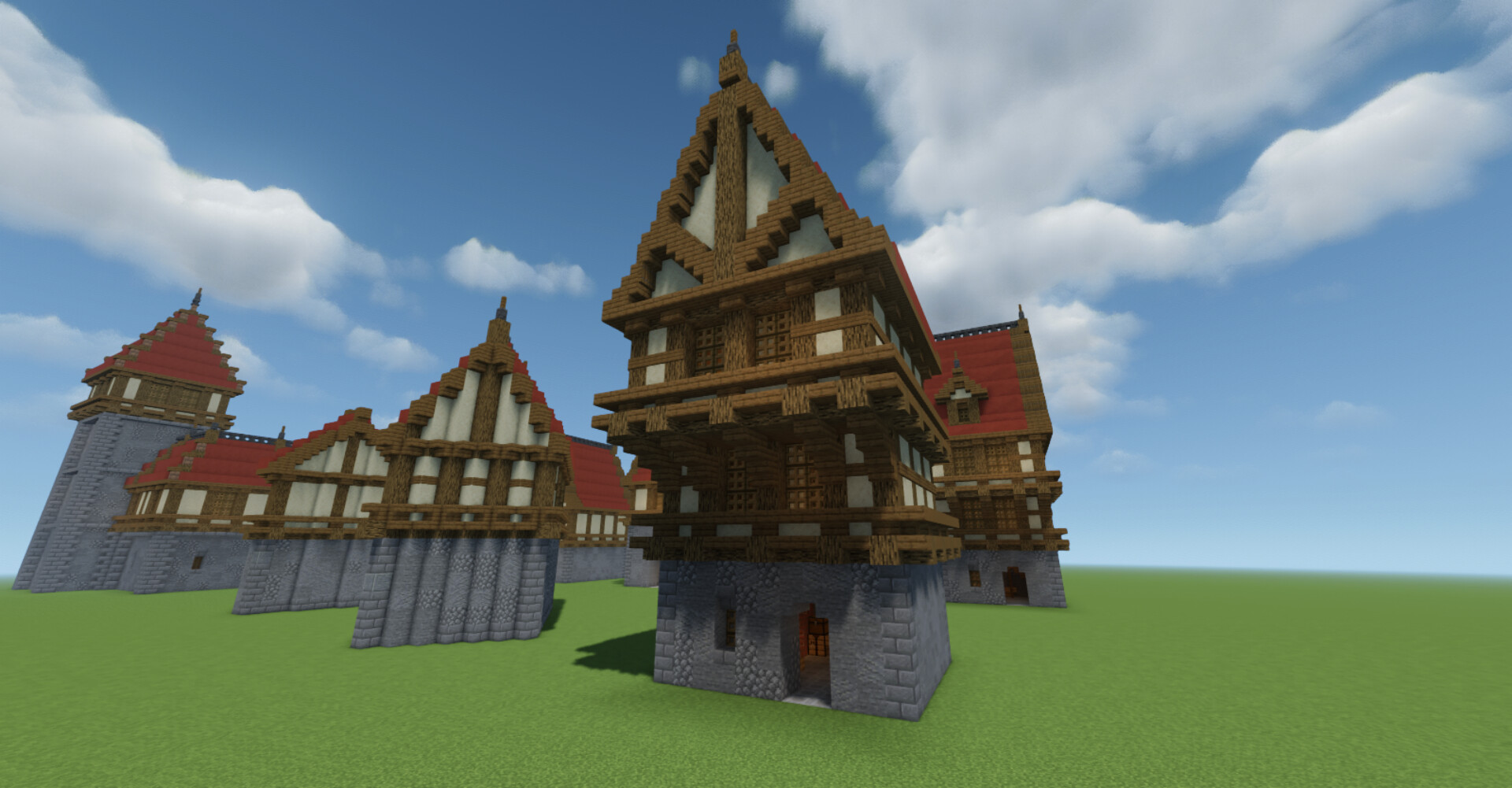 Fantasy-medieval house bundle [Downloadable] Minecraft Map
