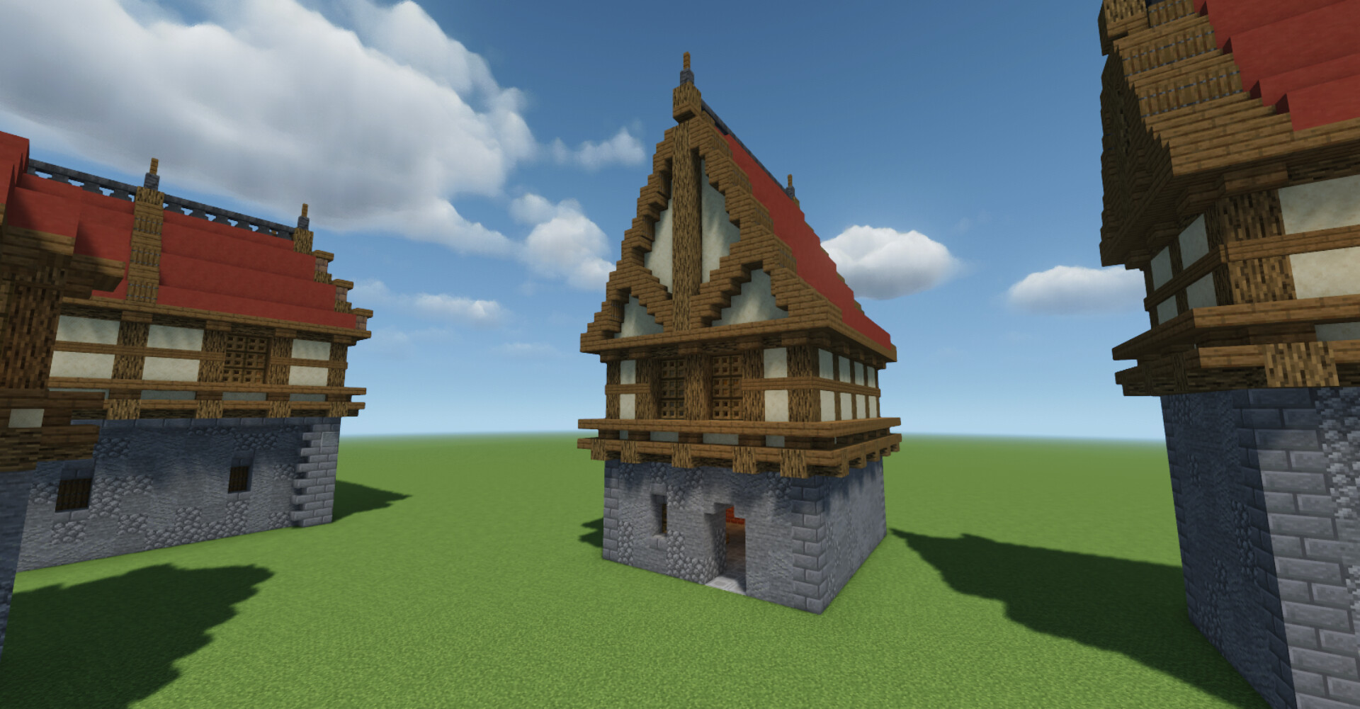 Fantasy-medieval house bundle [Downloadable] Minecraft Map
