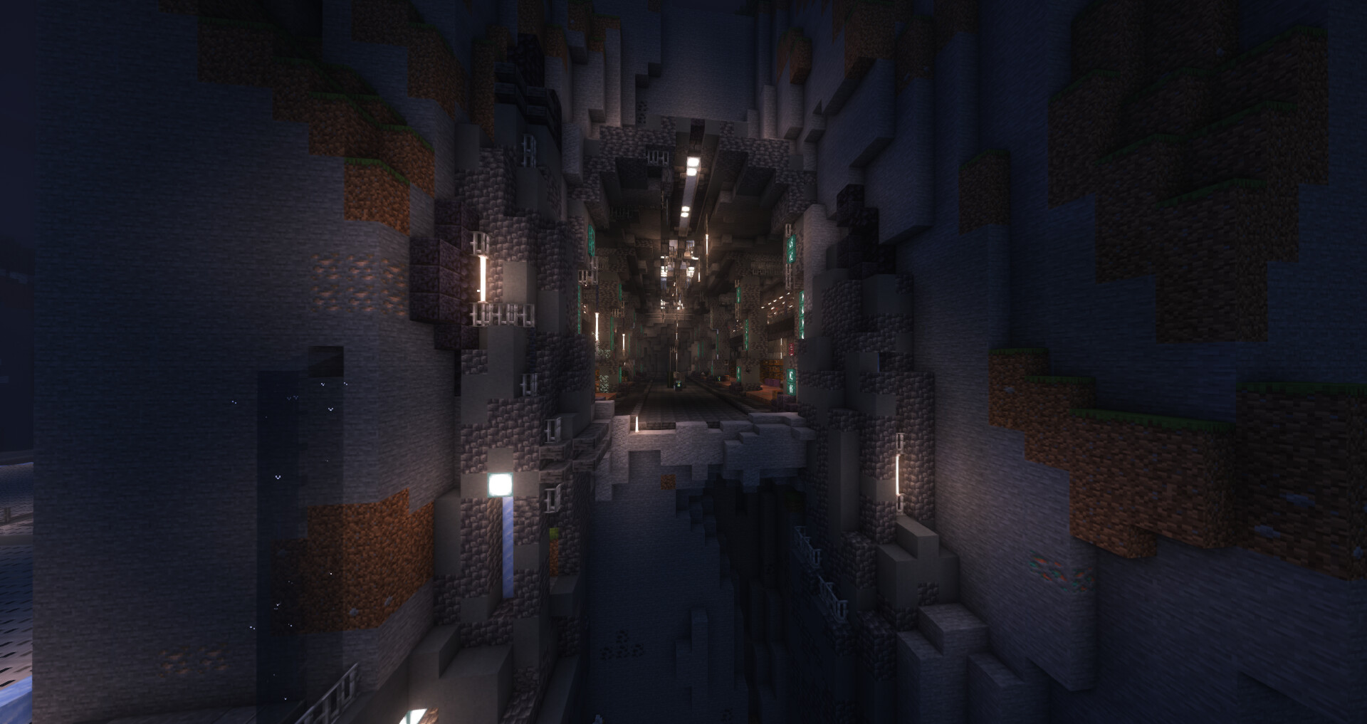 Cyberpunk storage Minecraft Map