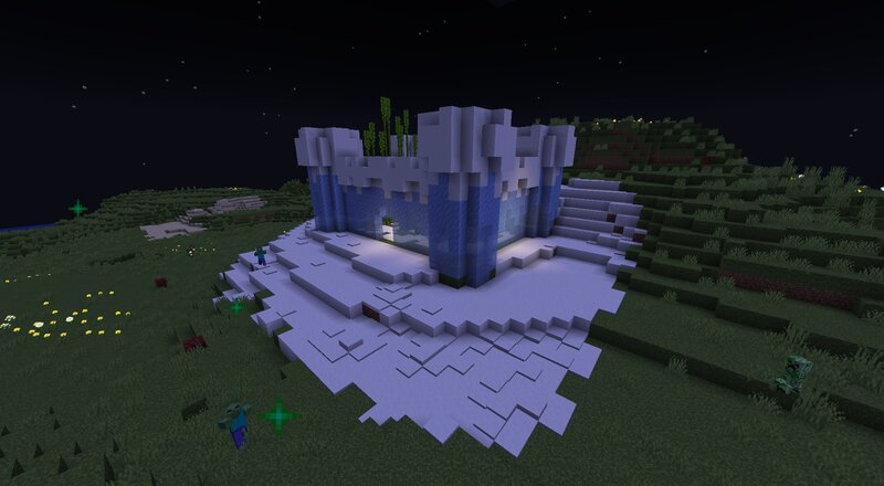 Ice Castle Base Minecraft Map
