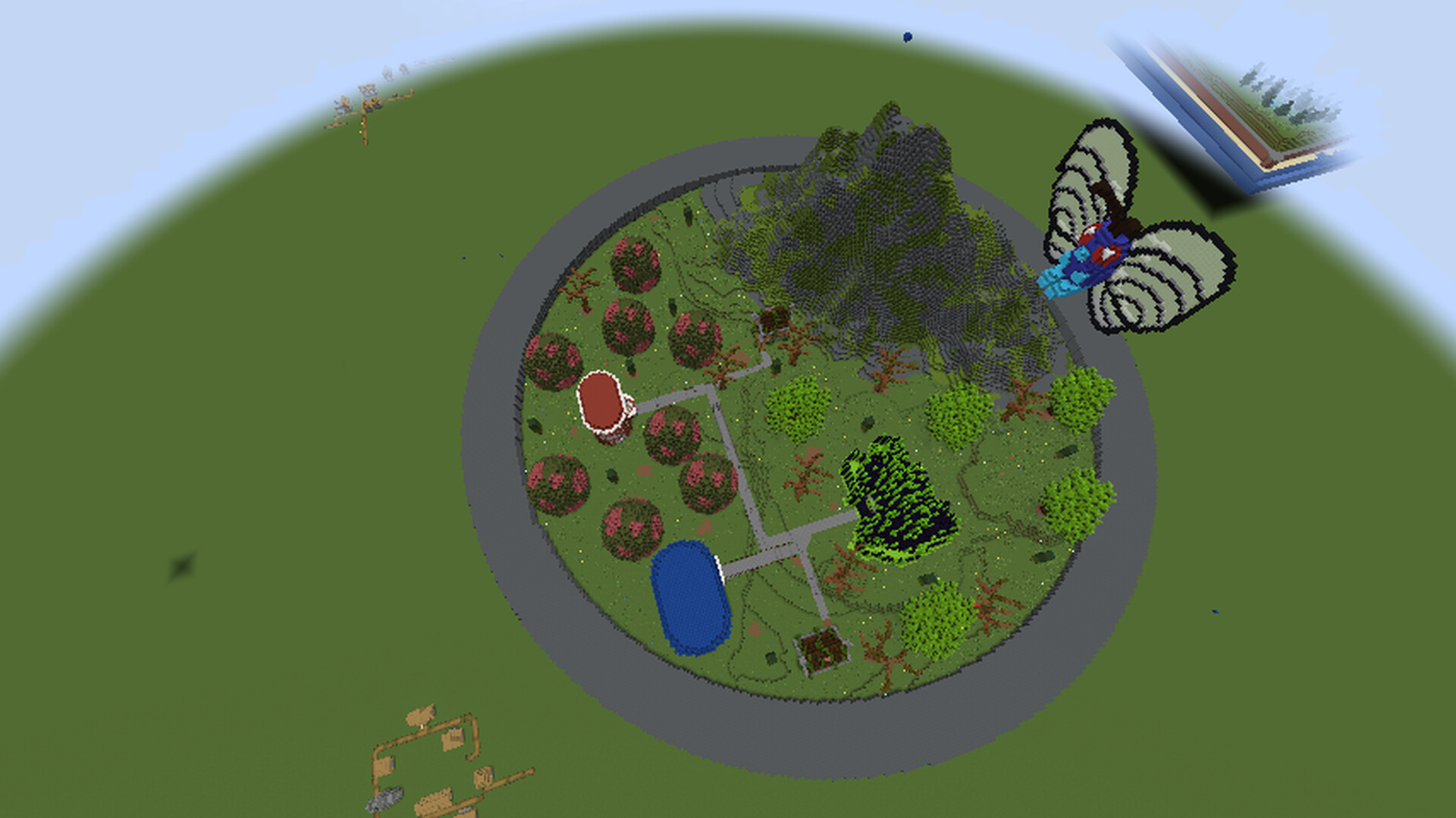 Pixelmon/Pokemon Bug Gym Spawn 1.16 - 1.19 Free Download Minecraft Map