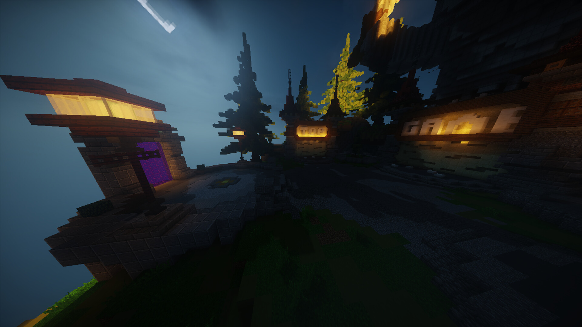 Minigames Lobby Minecraft Map