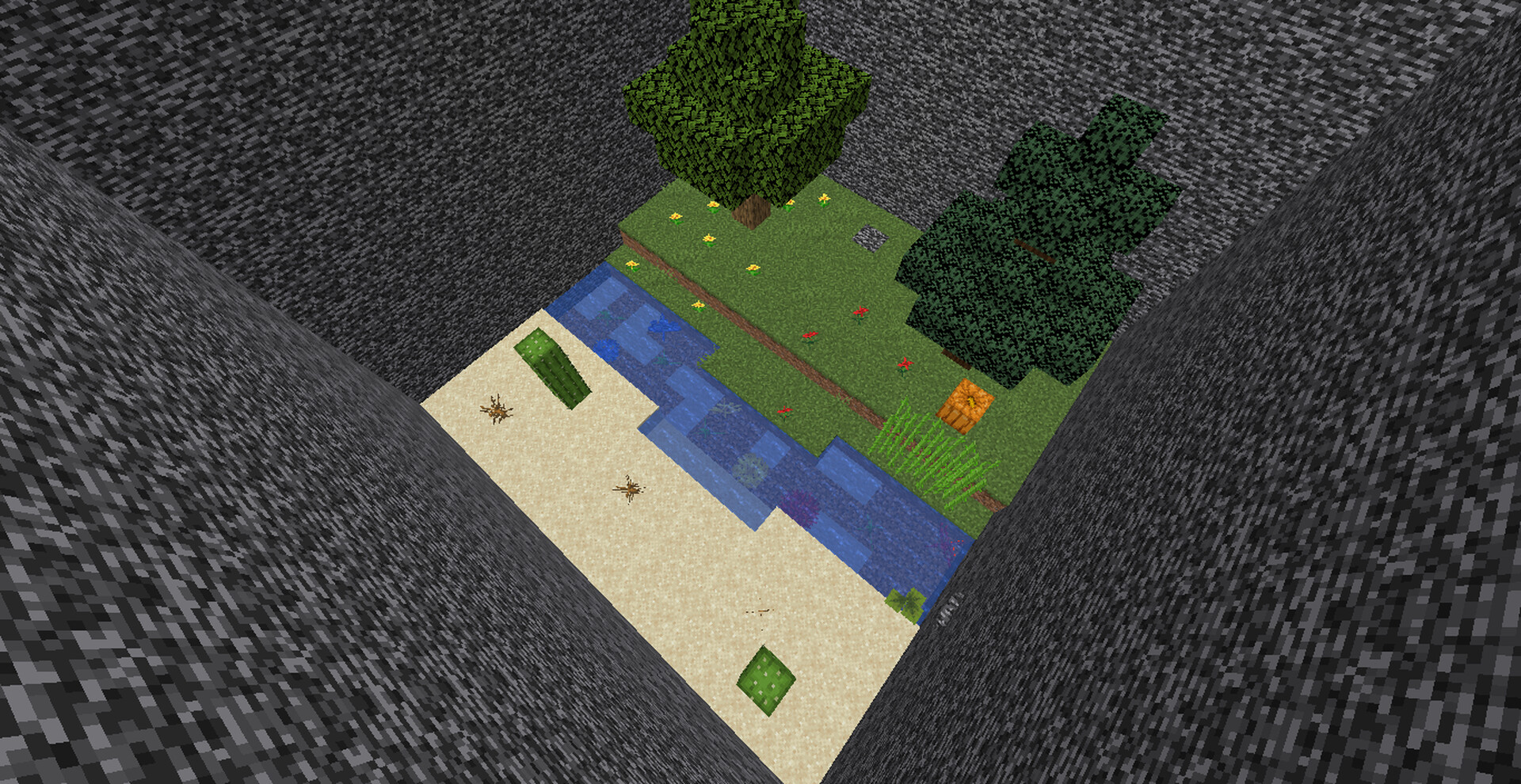 the chunk simulator Minecraft Map