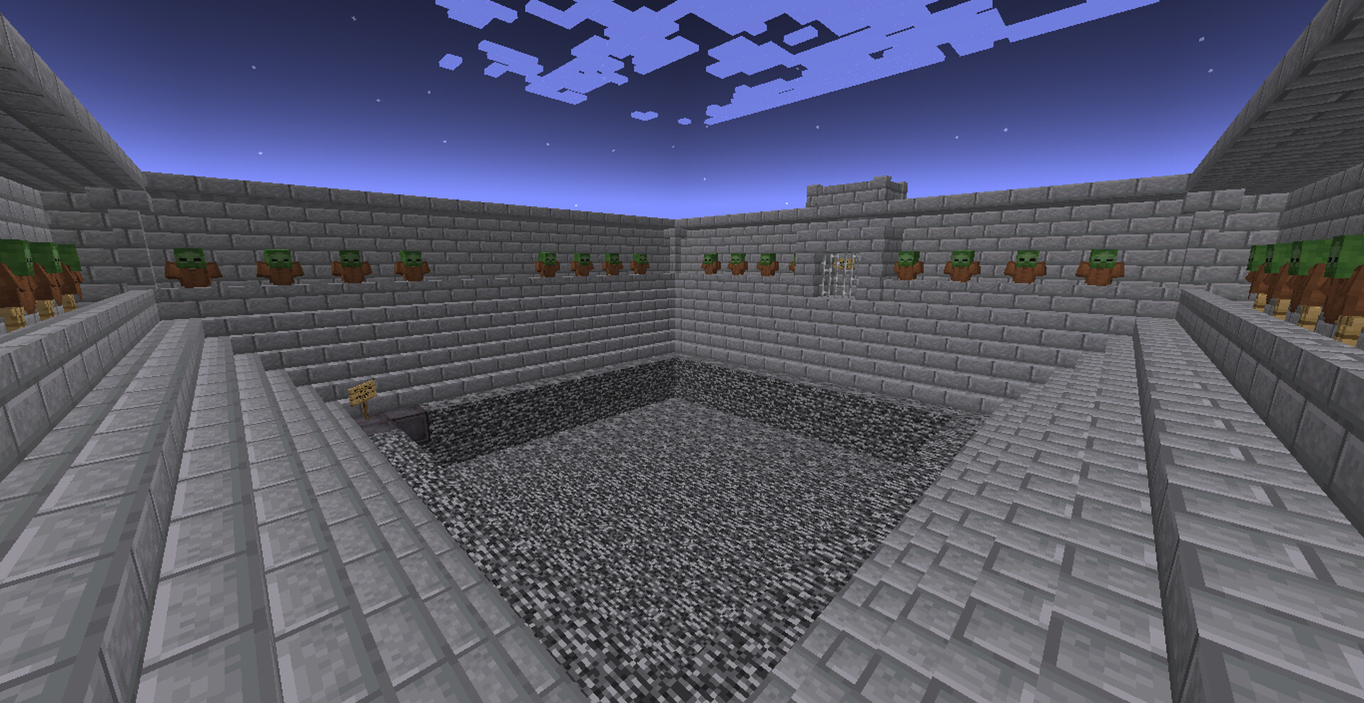 the chunk simulator Minecraft Map