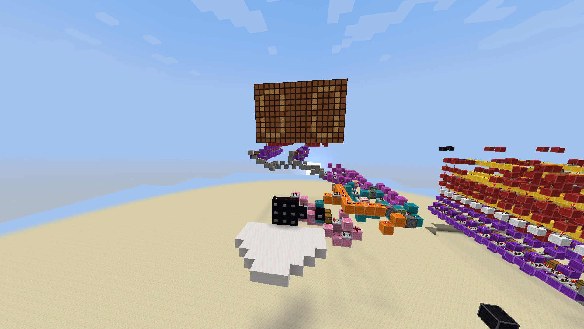 Number Display Unit Minecraft Map