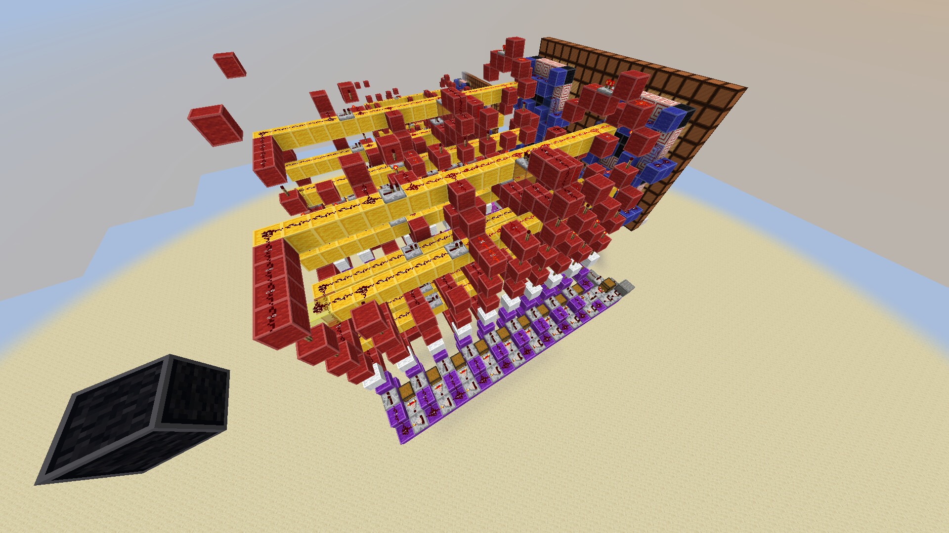 Number Display Unit Minecraft Map