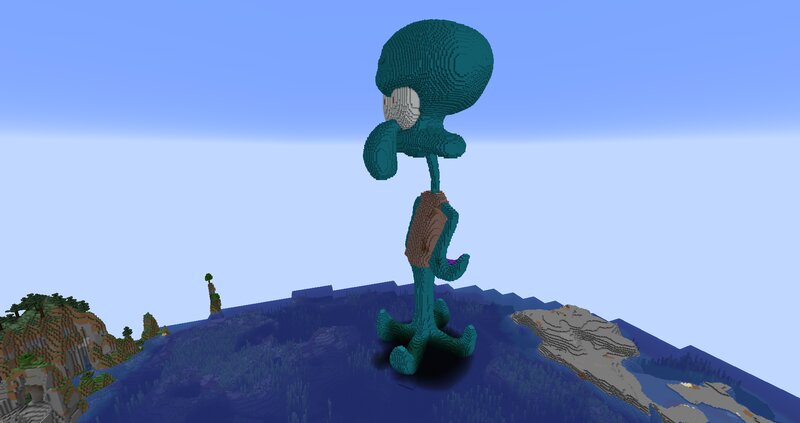Spongebob Squidward Minecraft Map