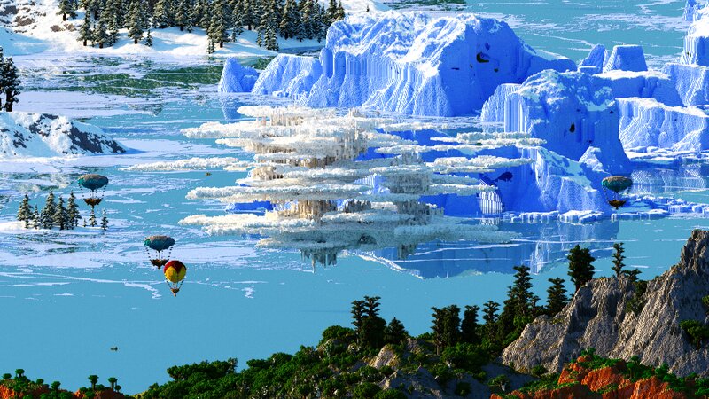 Downstone - 16000x16000 | 1.12 - 1.19+ | Landscape & Survival Map ...