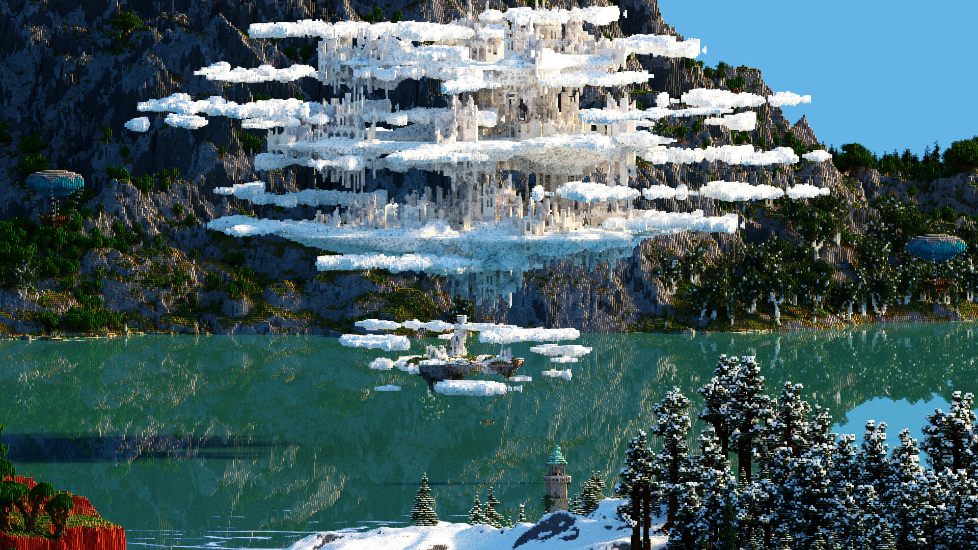 Downstone - 16000x16000 | 1.12 - 1.19+ | Landscape & Survival Map ...