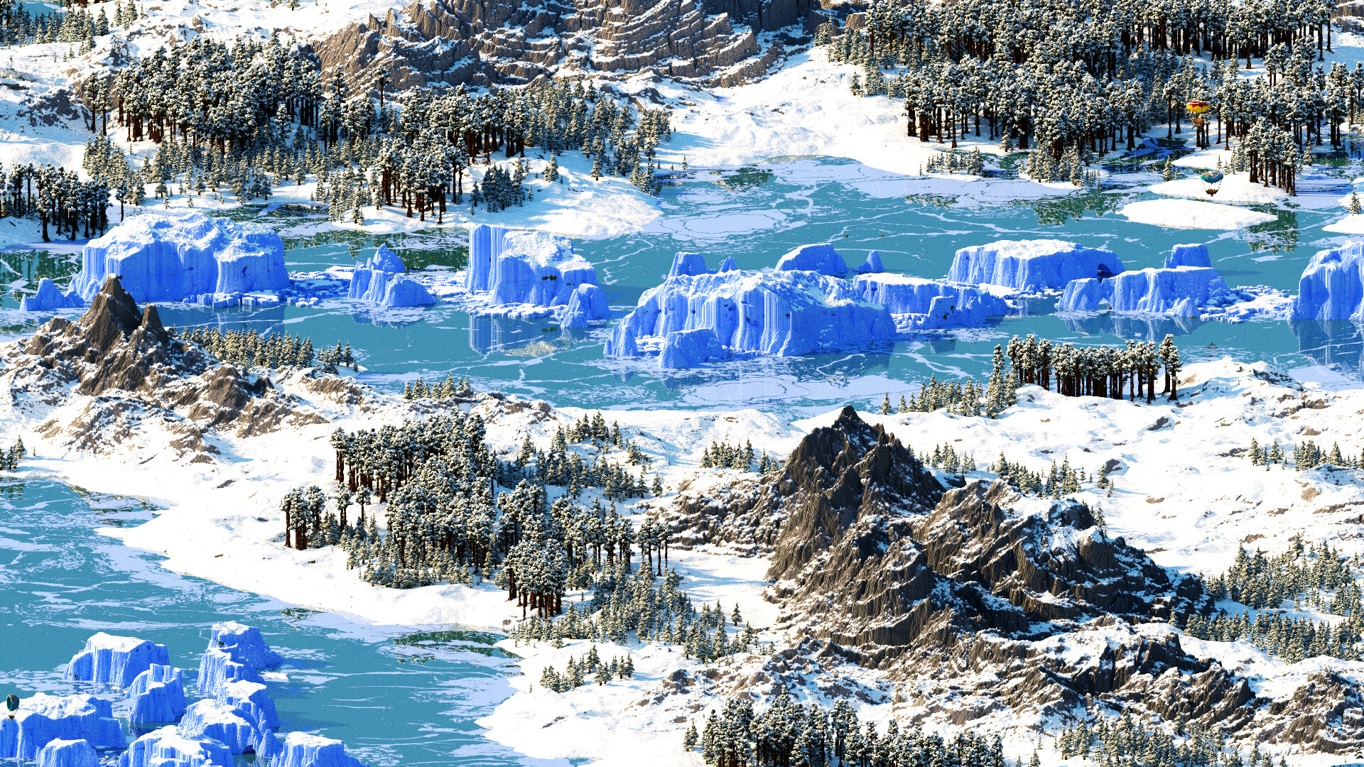 Downstone - 16000x16000 | 1.12 - 1.19+ | Landscape & Survival Map | Custom Cave & Dungeons ...