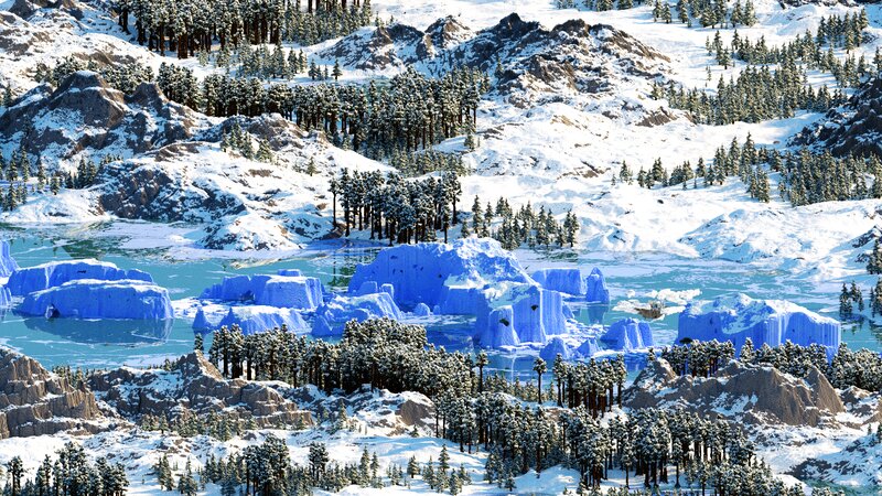 Downstone - 16000x16000 | 1.12 - 1.19+ | Landscape & Survival Map ...