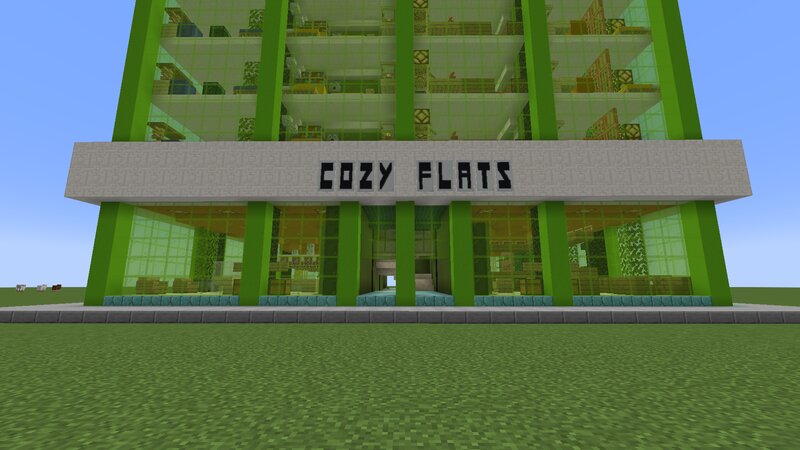Cozy flats Minecraft Map