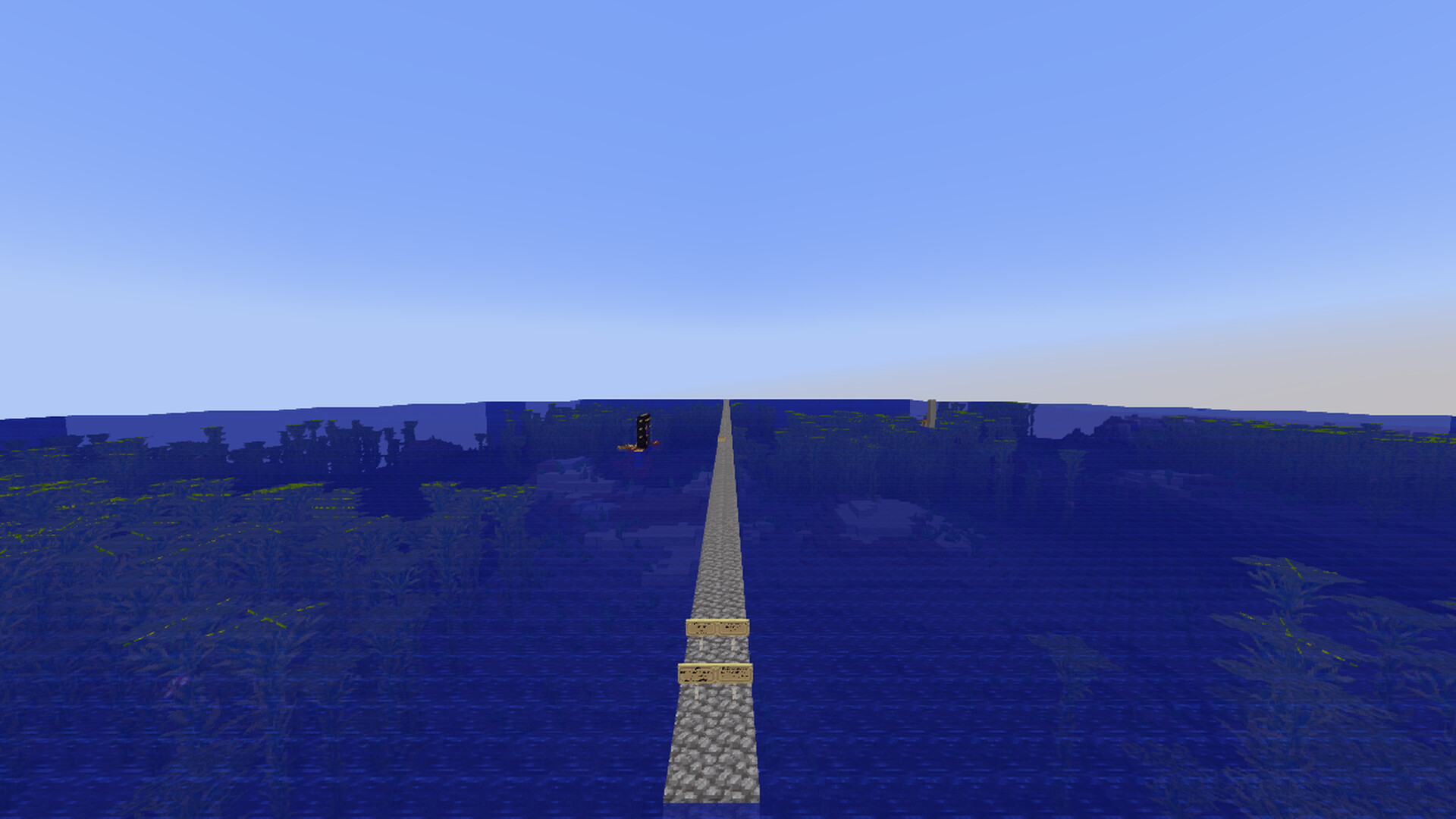 Road to the edge of the world Minecraft Map