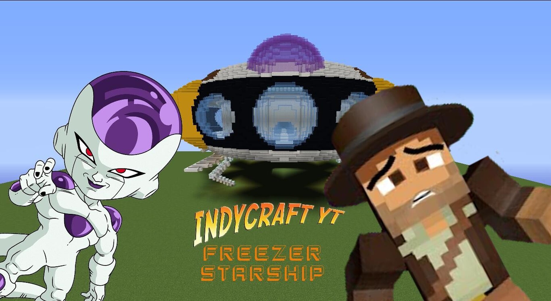 FREEZER STARSHIP LANDED Minecraft Map
