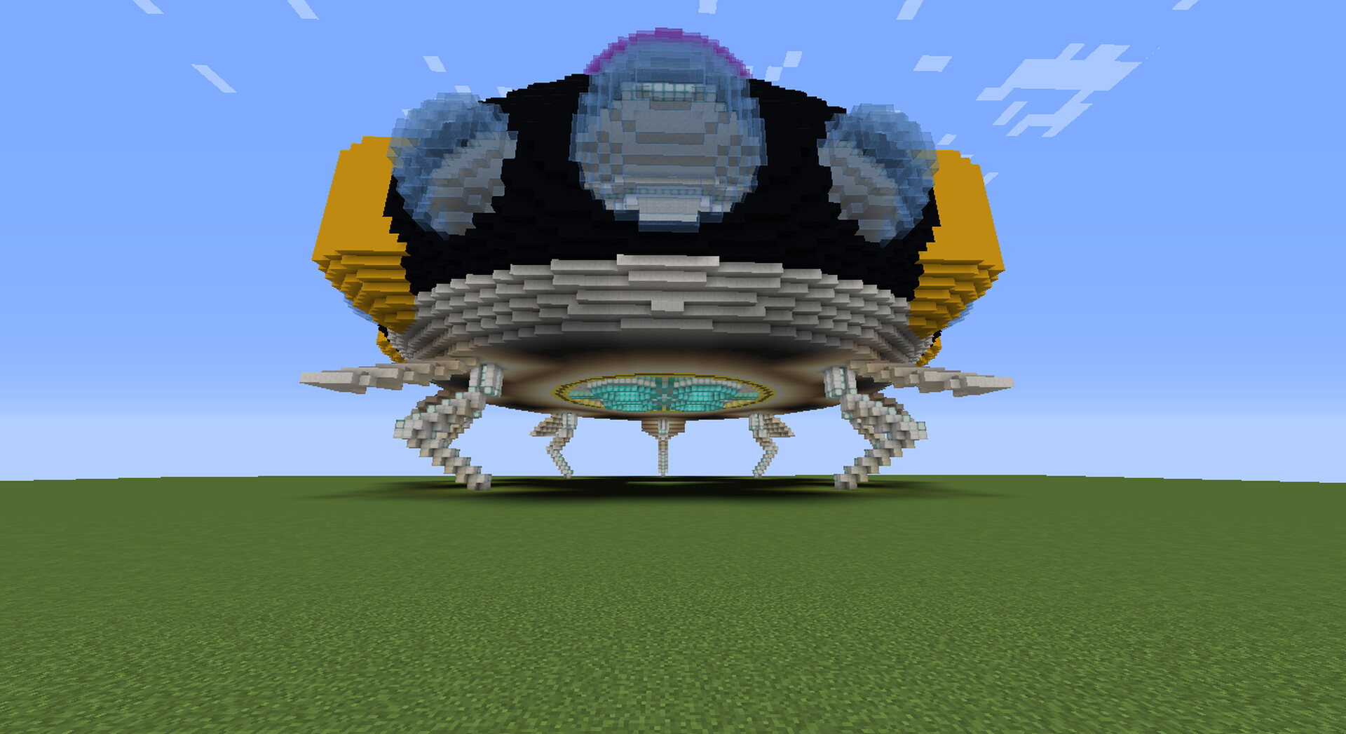 FREEZER STARSHIP LANDED Minecraft Map