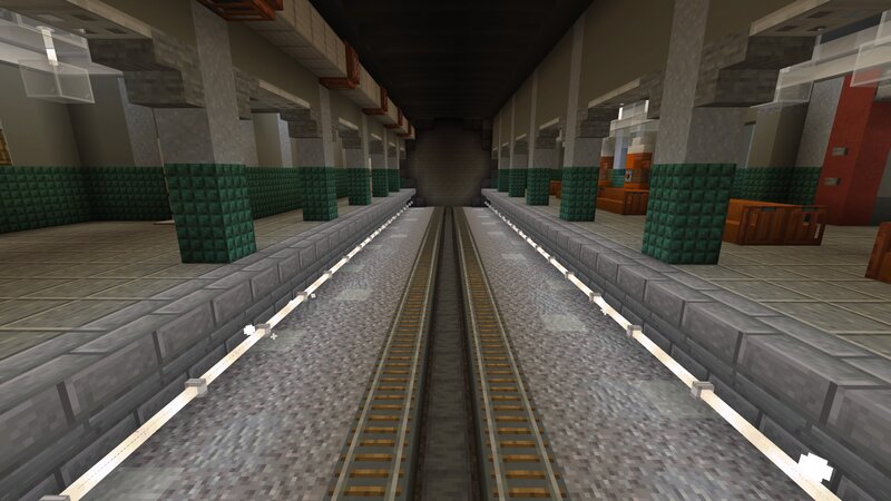 Central Court Subway Station Minecraft Map