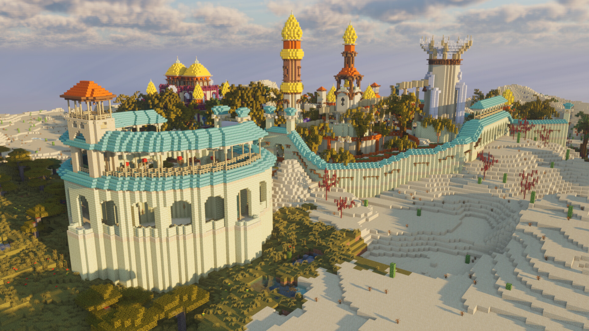 Merchant Oasis Minecraft Map