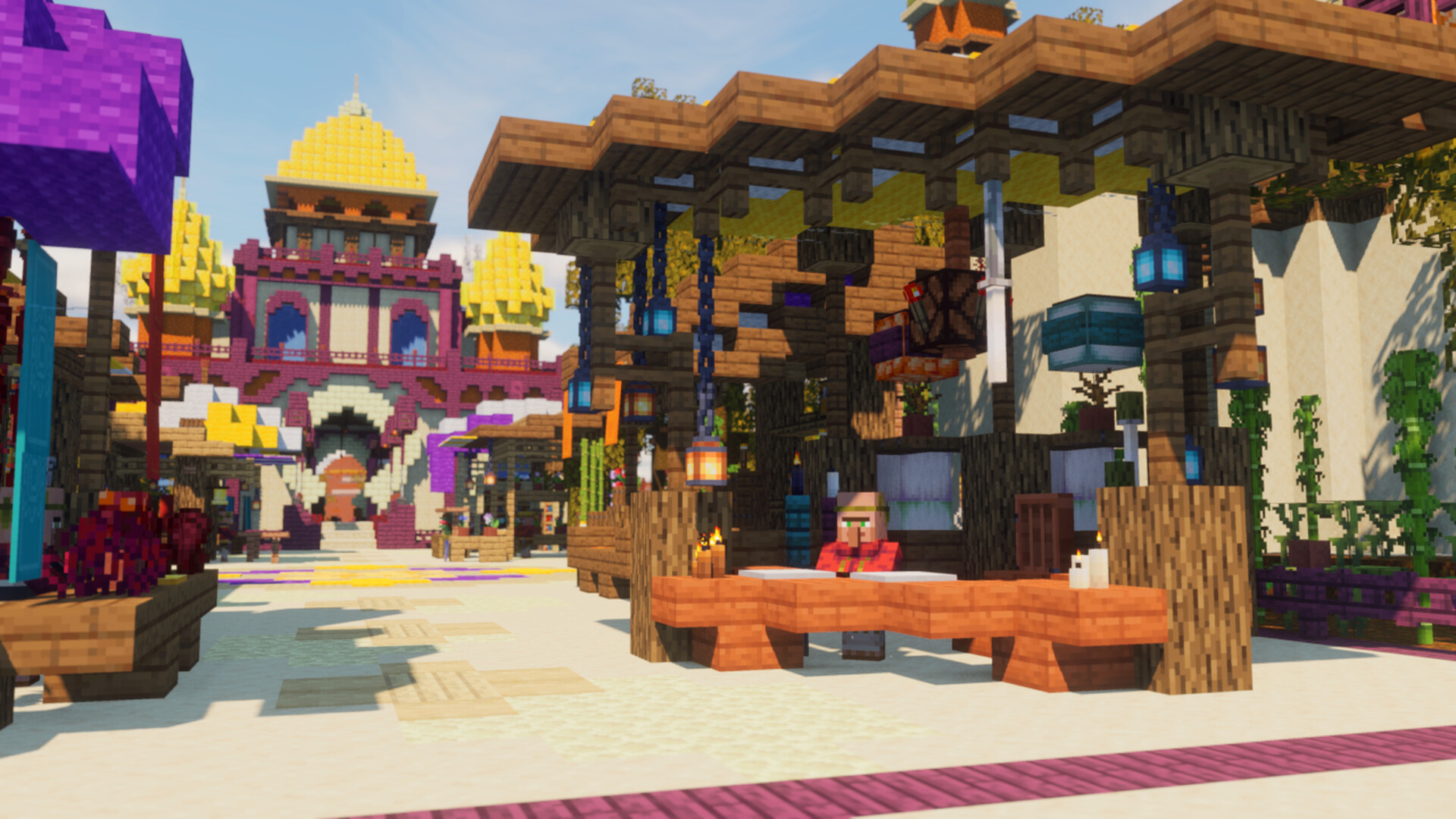 Merchant Oasis Minecraft Map