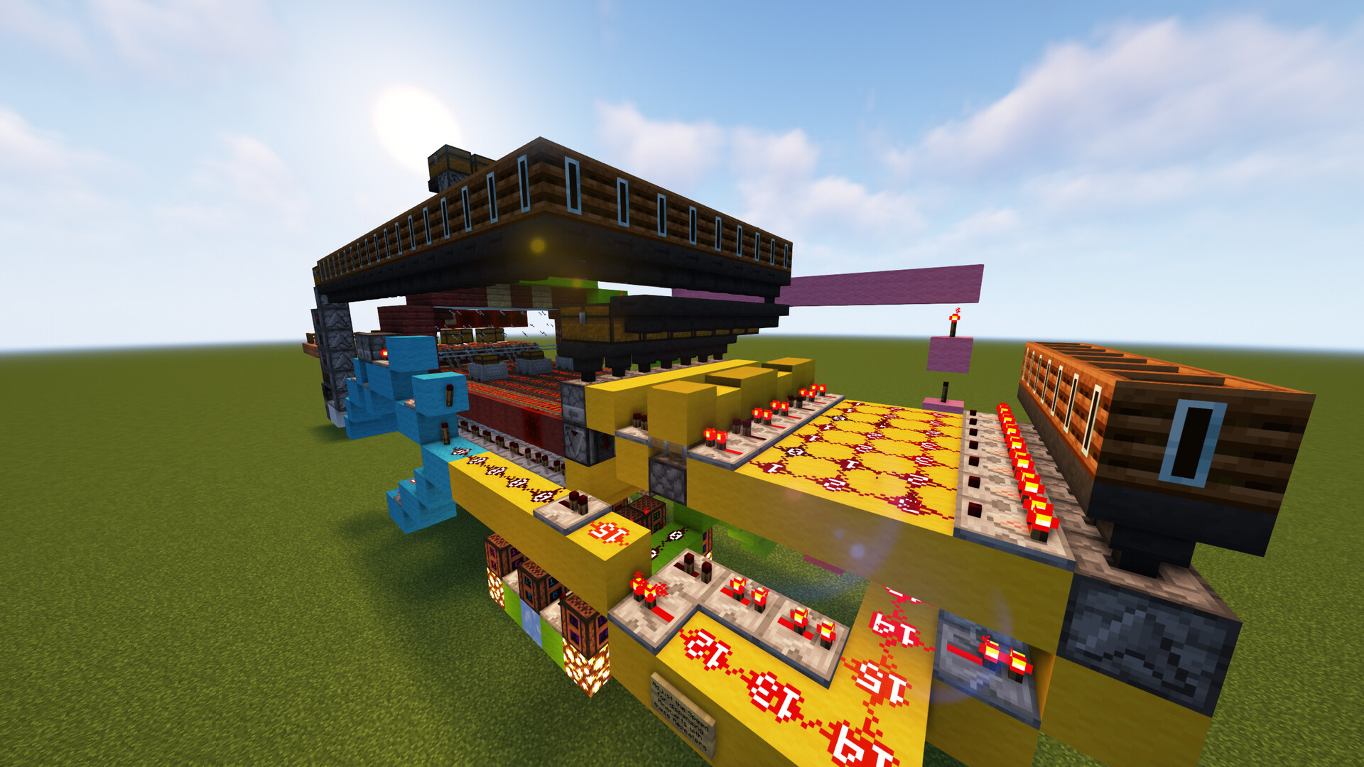 Minecart Dodger Mini Game Minecraft Map