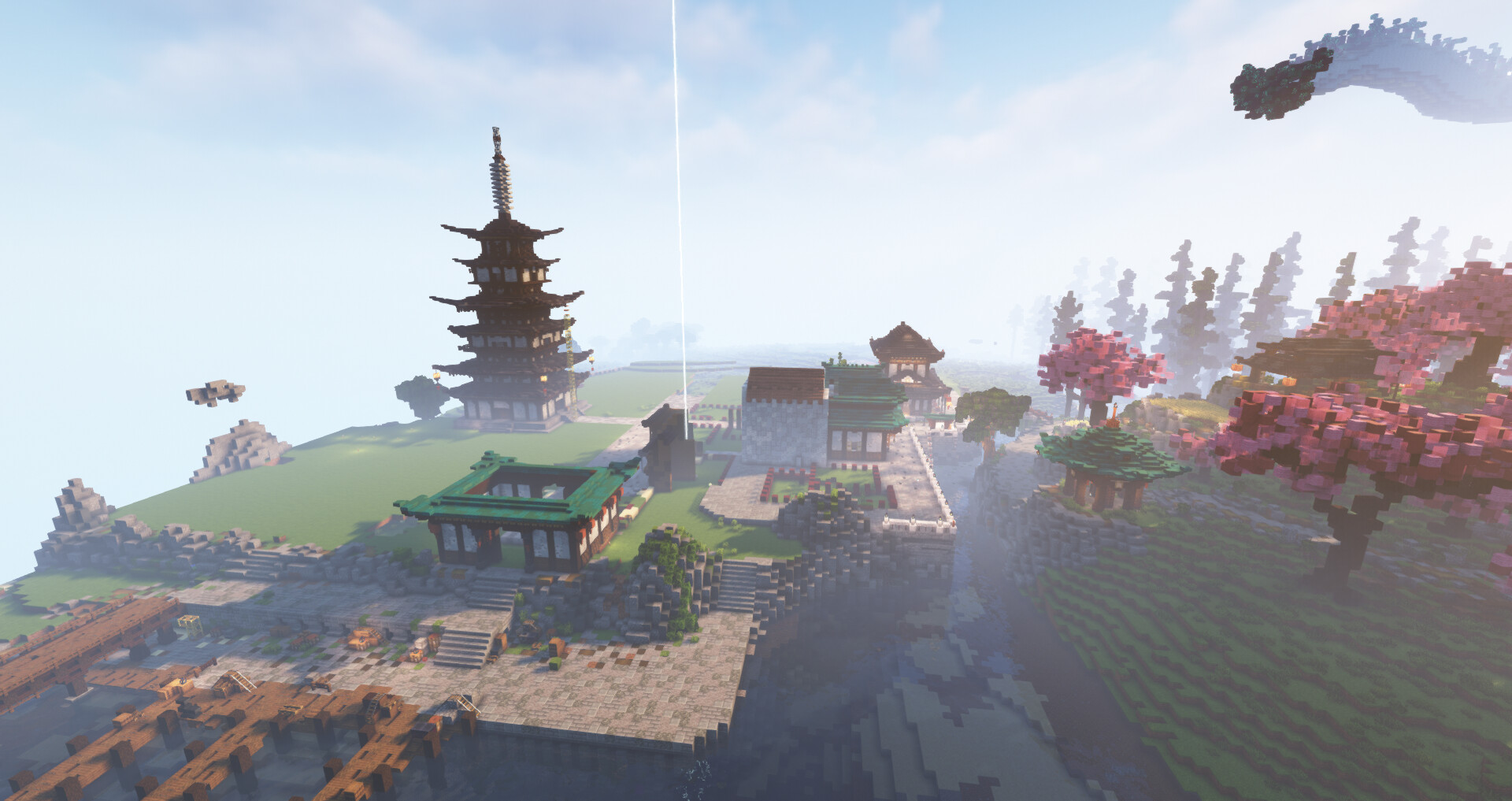 Chinese spawn Minecraft Map