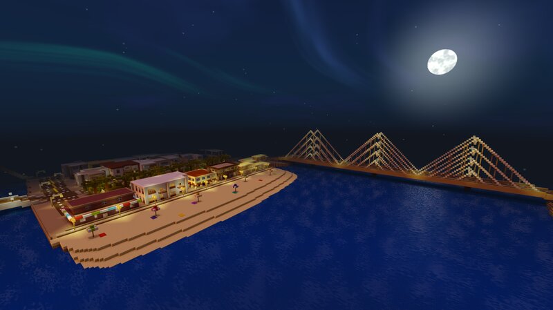 Diamond City For Bedrock Minecraft Map