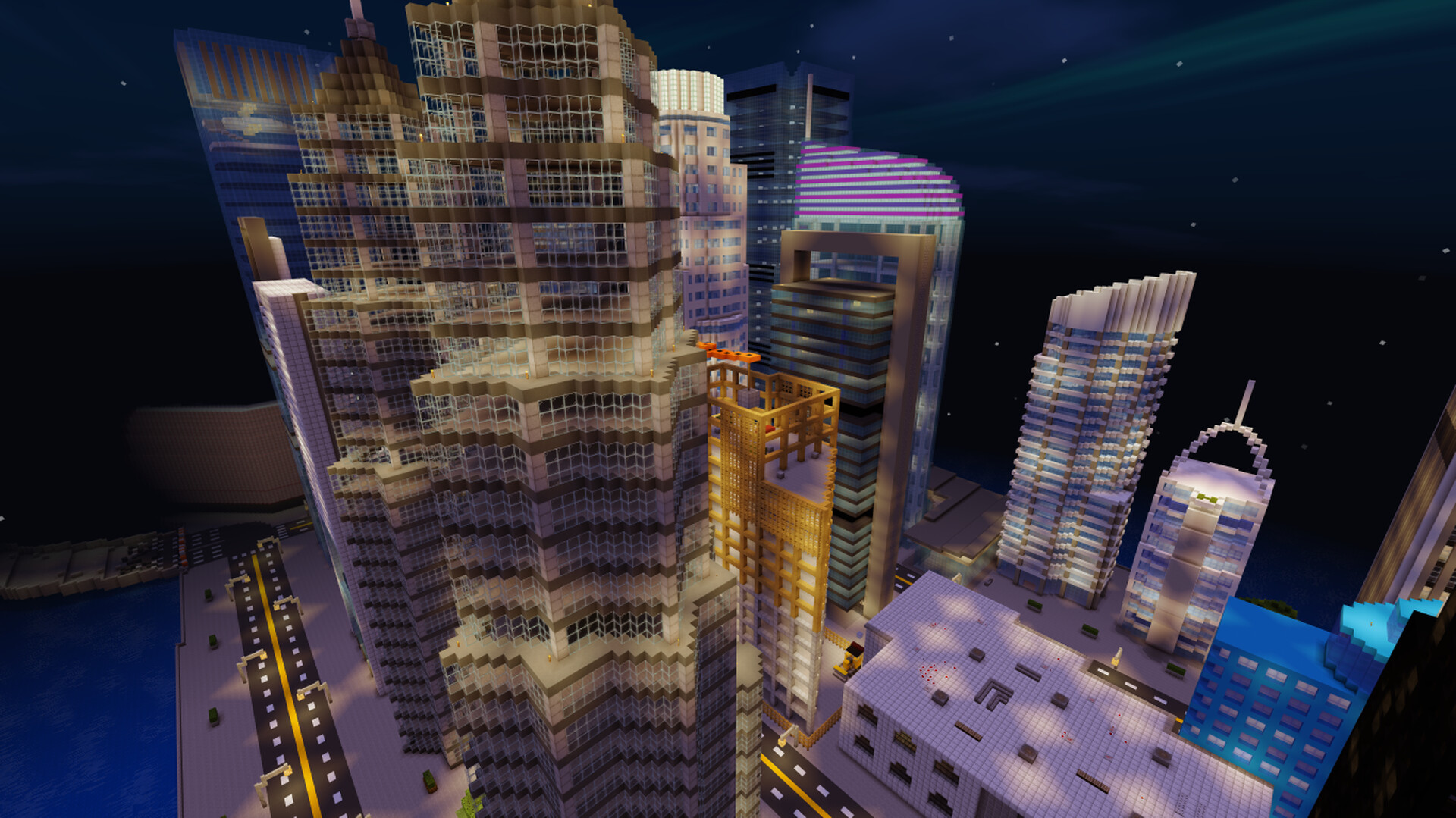 Diamond City For Bedrock Minecraft Map