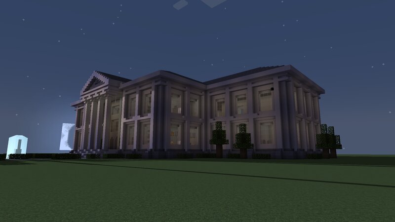 Classic White Mansion Minecraft Map