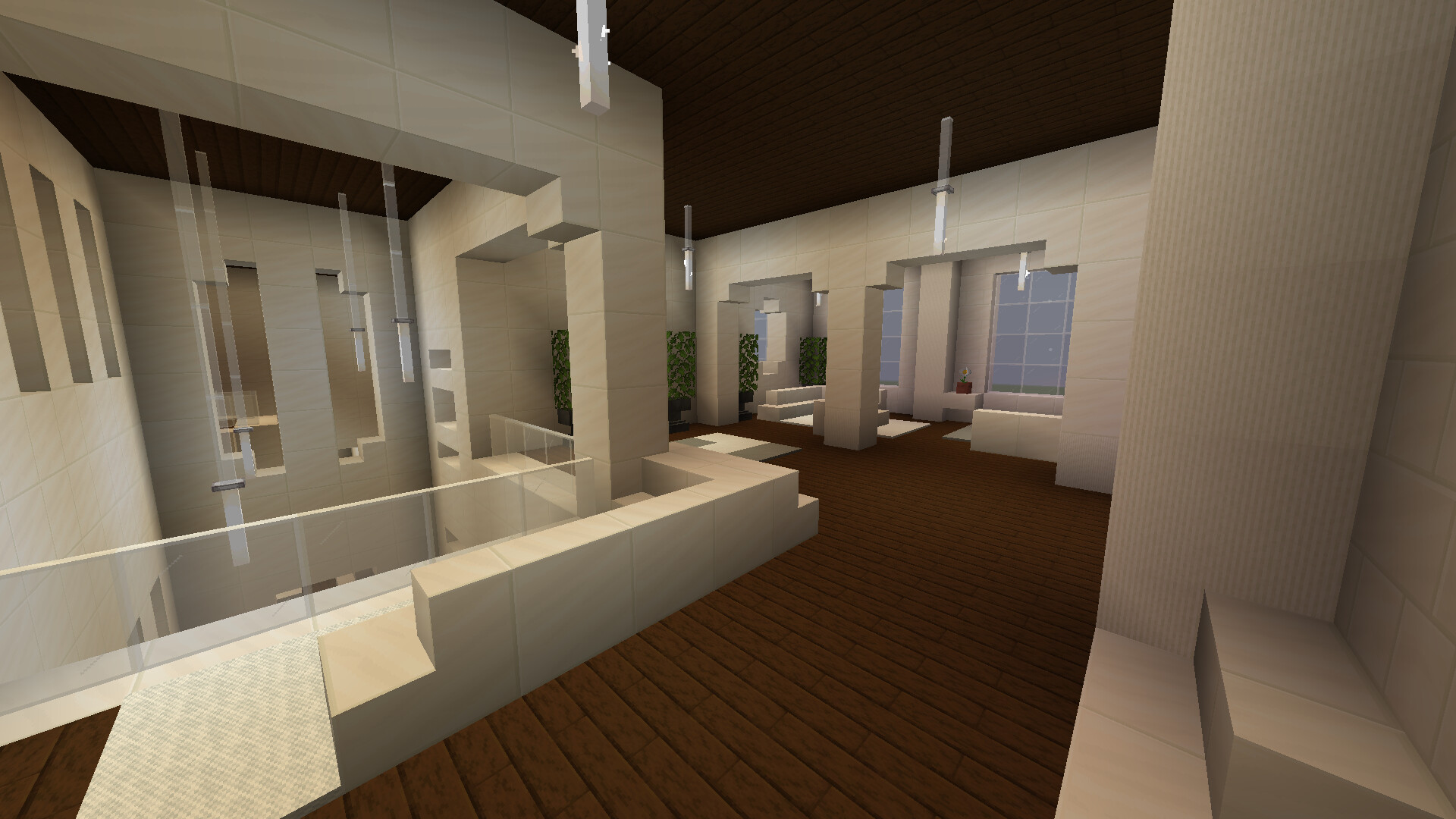 Classic White Mansion Minecraft Map