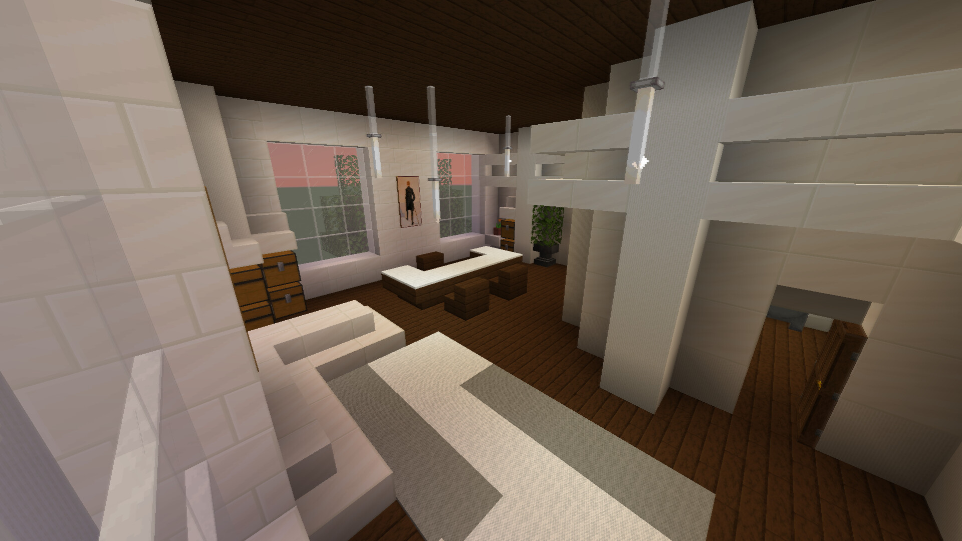 Classic White Mansion Minecraft Map