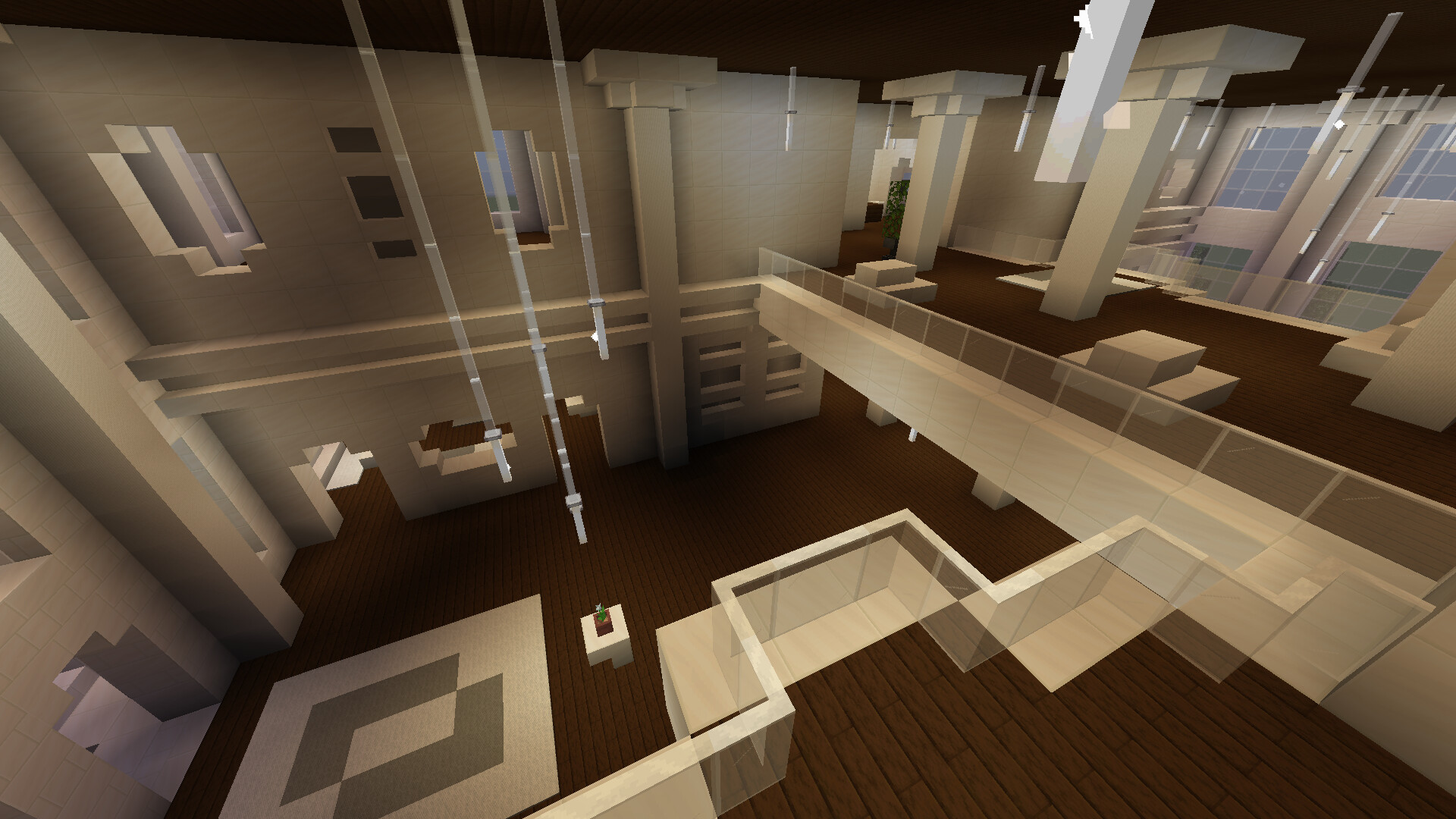 White Mansion World Schematic Minecraft Project