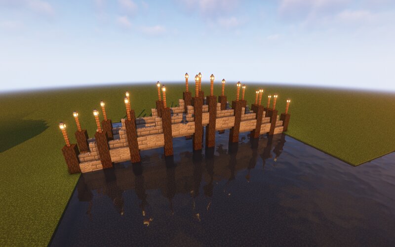 Medieval Bridge Minecraft Map