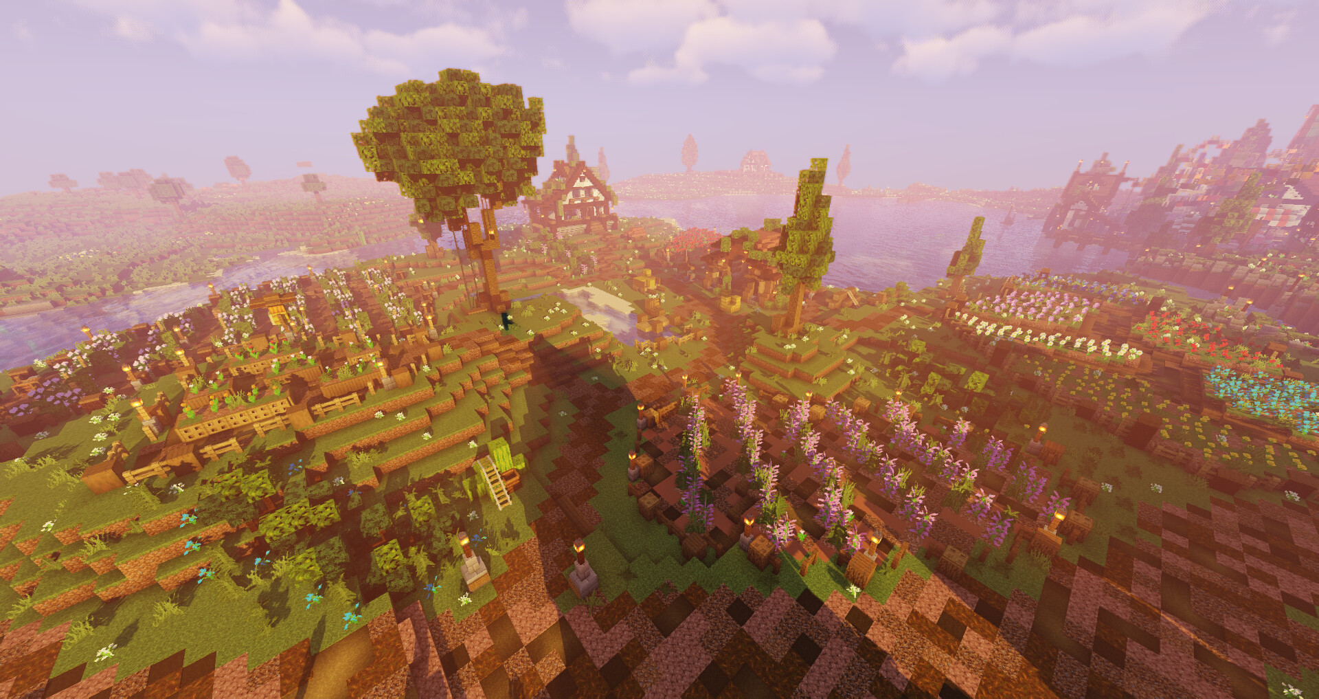 HareBell Village's Spring Festival Minecraft Map