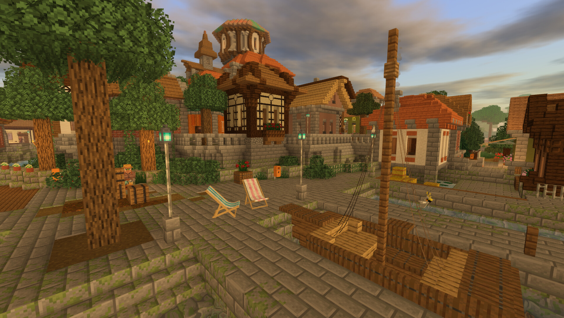 Saint Lorenz - Lakeside Sunset Minecraft Map