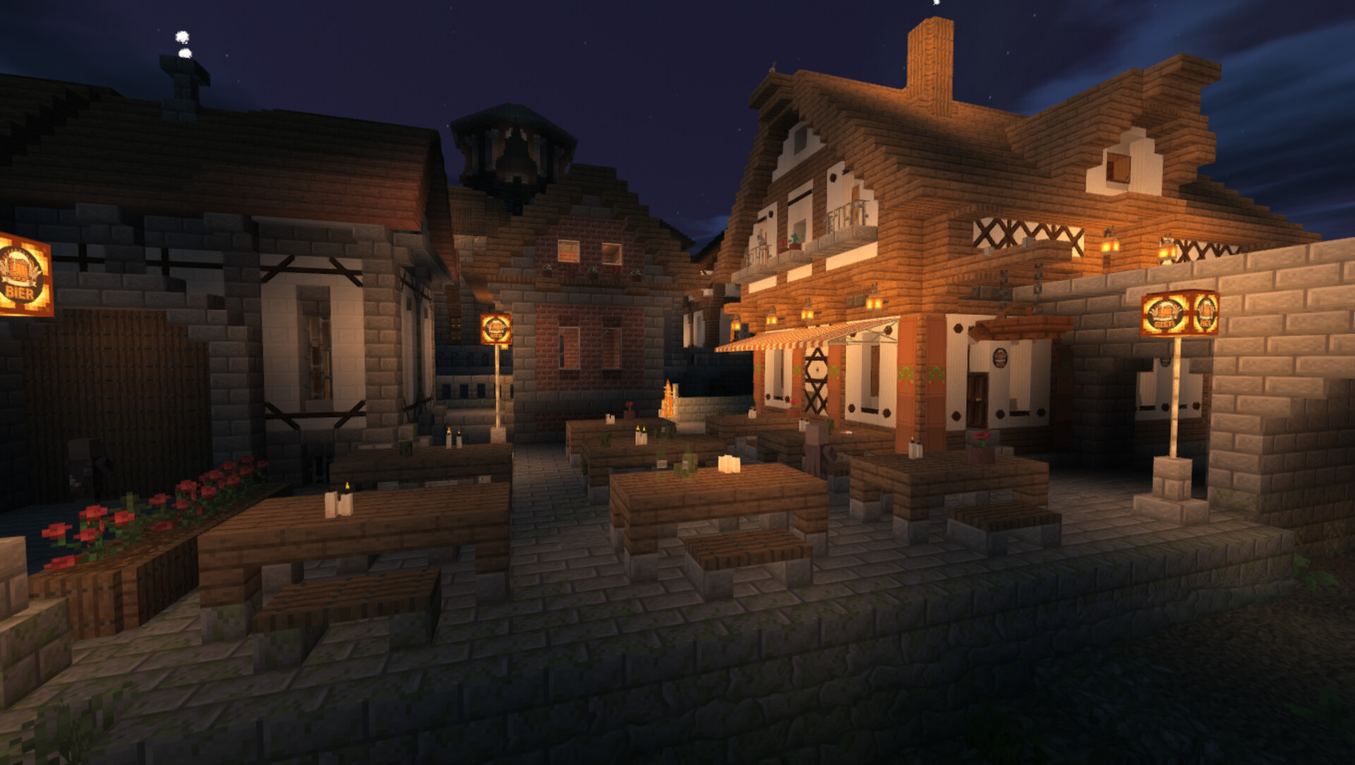 Saint Lorenz - Lakeside Sunset Minecraft Map