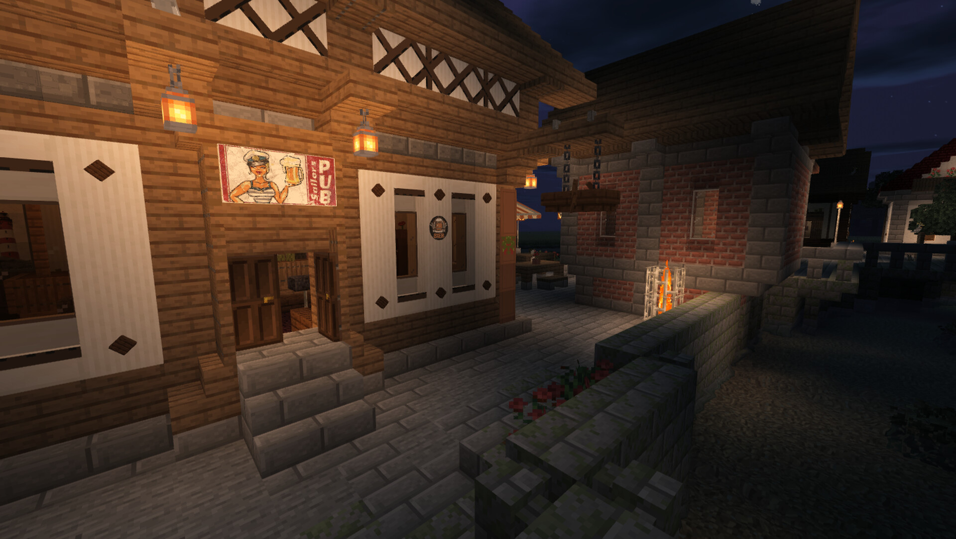 Saint Lorenz - Lakeside Sunset Minecraft Map