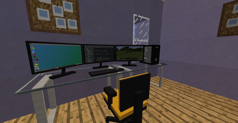 Modern House #1 (MODS) Minecraft Map